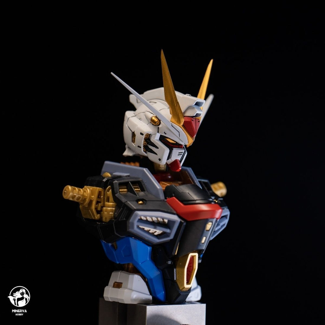 Minerva Strike Freedom Head for 1/100 Prepainted with LED lighting – Fuwa Fuwa Land