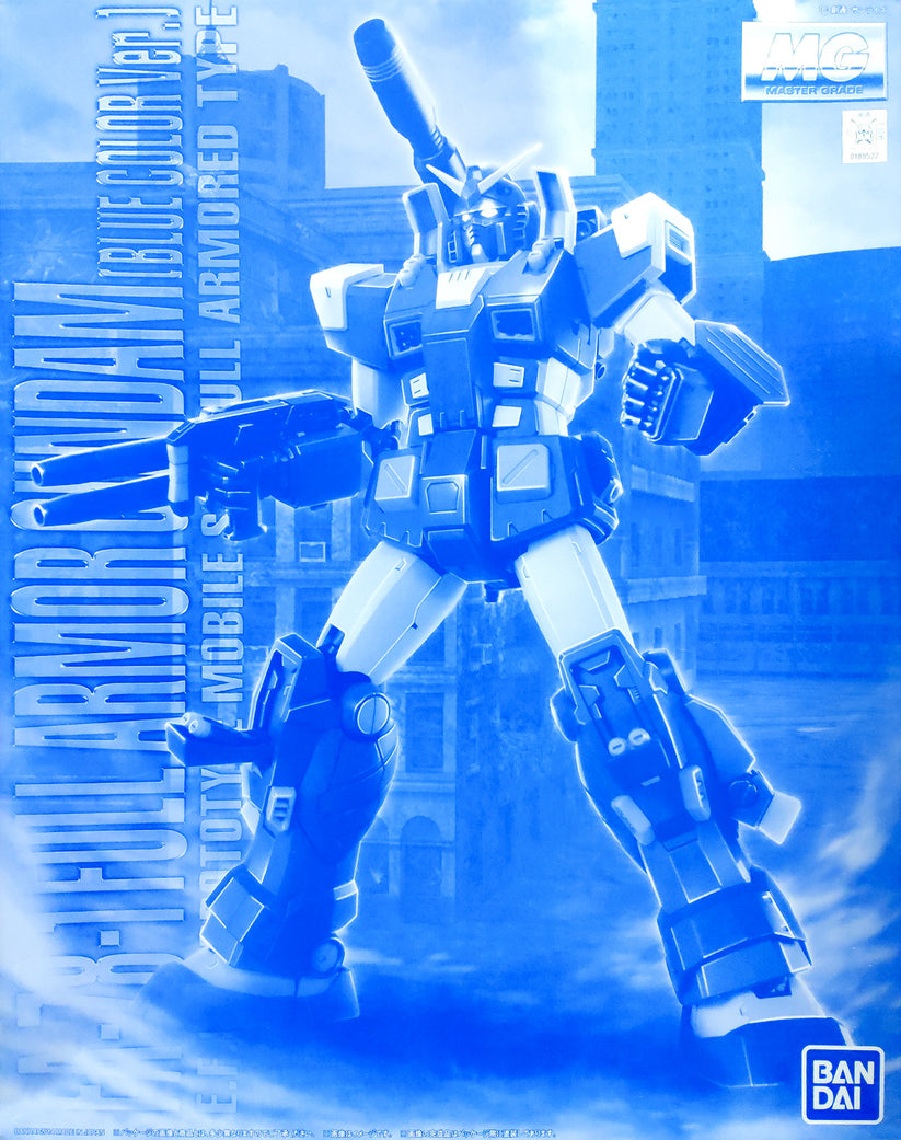 Premium Bandai MG 1/100 FA-78-1 Full Armor Gundam [Blue Color Ver ...